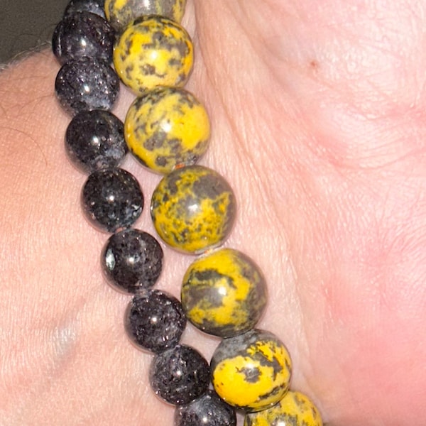 Classic Super 7 and Gold Sunstone With Hematite and Goethite Pixiu ...