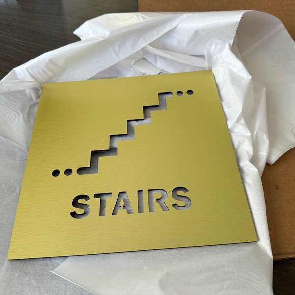 Stairs Sign. Stairway Sign. Stairwell Exit. Warning and Caution Signs ...