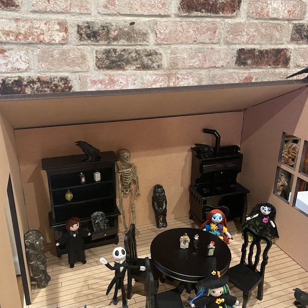 Expanded Miniature Room Backdrop | Dollhouse Room Box | Doll ...