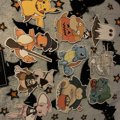 Stranger Things Sticker Set Set of 11, Decoration, Stickers, Eleven - Etsy