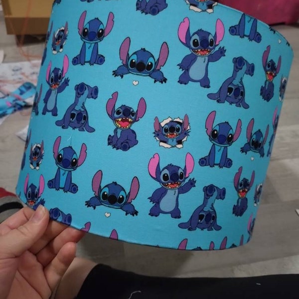 Stitch Fabric Blue Koala Fabric Cartoon Fabric Anime Cotton Fabric by ...