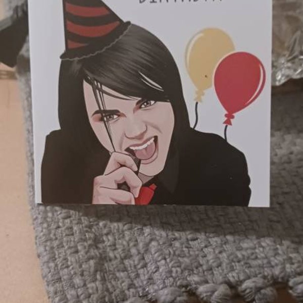 Three Cheers for Your Birthday Emo Greeting Card Parody Fan Art ...