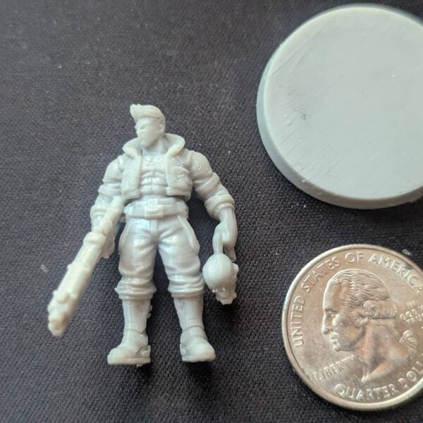 Samurai Skull Hunter 32mm Scale Miniatures - Etsy