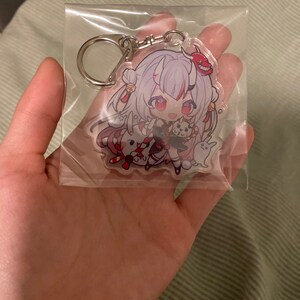 Hololive Vtuber Doujin Double Sided Acrylic Keychain Charm | Etsy