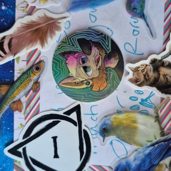 Therian Symbol | Theta Delta Stickers! | Birdydogshop - Etsy