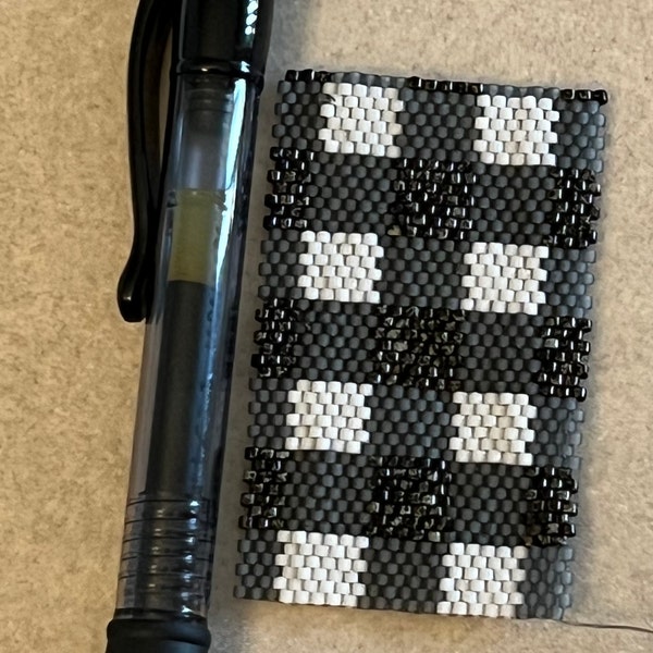 Pack of 4 Patterns. Pen Wrap Patterns. Peyote Beading Patterns. Beaded ...