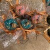 12 Beach Mermaid Theme Party Sweets Table Treats Sea Shell Mini Donuts ...