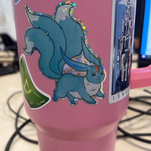Carbuncle | Decal | FFXIV | Final Fantasy | Cute | Sparkly | Glitter ...