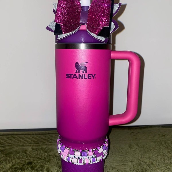 Summer Stanley Bracelet Stack, Boot Topper, Tumbler Accessories - Etsy