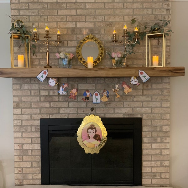 Disney Inspired Beauty and the Beast Banner - Etsy