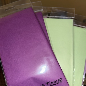 10 Sheets Plain Tissue Wrapping Paper - Tissue Paper Satinwrap® 50 Cm X ...