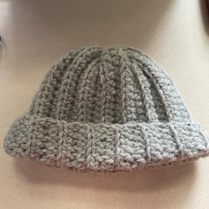 Easy Breezy Ribbed Beanie Crochet Pattern PDF Digital Download Crochet ...