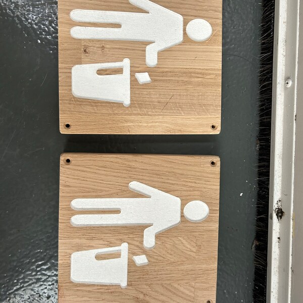 Wooden Emergency Exit Sign, Wall Mounted Wood Emergency Exit Sign With ...