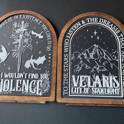 Library Street Sign Bookshelf Sign Personalized Laser Engraved Bookish ...