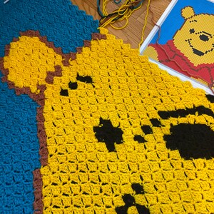 Winnie the Pooh Collection C2C Crochet Patterns pattern ONLY - Etsy