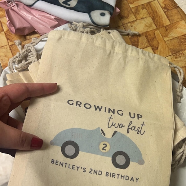 Airplane Birthday Bag Kids Birthday Favors customized Goodie Bag custom ...