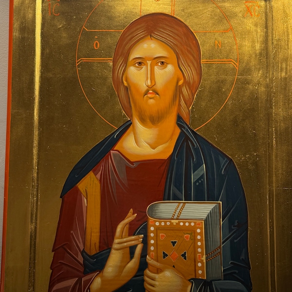 Jesus Christ Sinai Icon,pantocrator,byzantine Icon,orthodox Icon ...