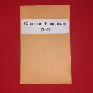 Cold Hardy Chili Pepper Seeds Capsicum Flexuosum Aka - Etsy Canada