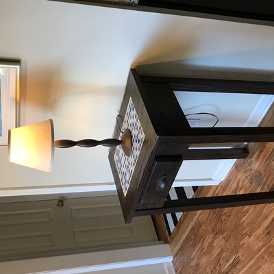 Brown Display Coffee Table. Rustic Shadowbox Table. Rustic Display ...