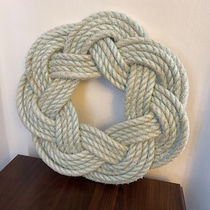 Pure Manila Rope Sailor Wreath - Etsy Canada
