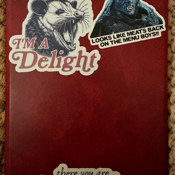 Everything is Going Spectacularly Awful Raccoon Sticker, Funny Trash ...