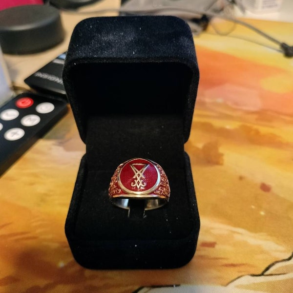 Asmodeus Ring Sigil of Asmodeus Silver 925 Asmodeus Minimal Ring - Etsy