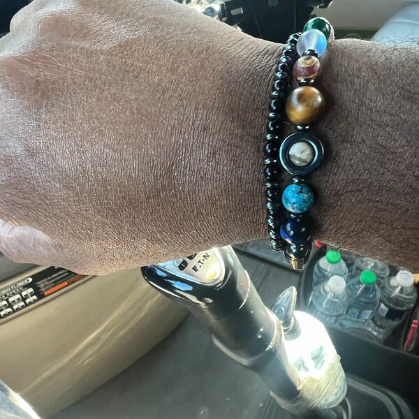 Space Geek | Sci Fi Gift | Solar System Bracelet | Galaxy | Astronomy ...