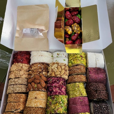 Turkish Delights Premium Mix Box 1500g Authentic Lokum Pistacchio ...