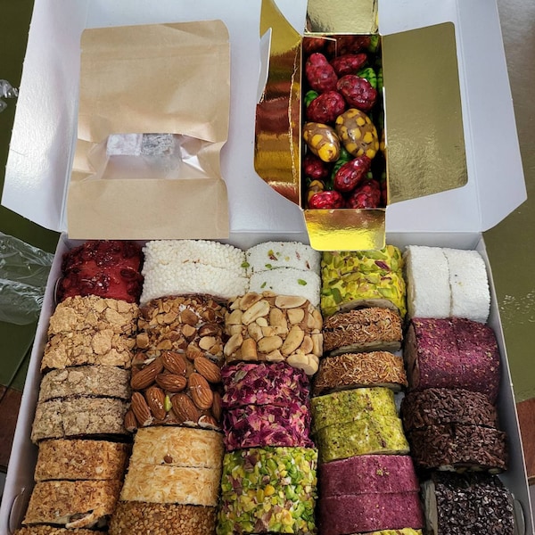 Turkish Delights Premium Mix Box (1500g) Authentic Lokum Pistacchio ...