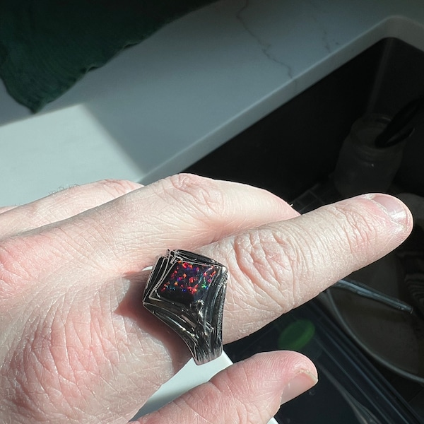 The Necromancer Ring, One of the Nine Rings of Men, Officially Licensed ...