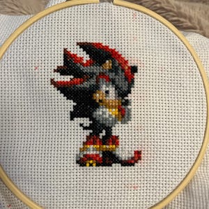 Sonic the Hedgehog Var. A | Sonic the Hedgehog Cross Stitch Pattern ...