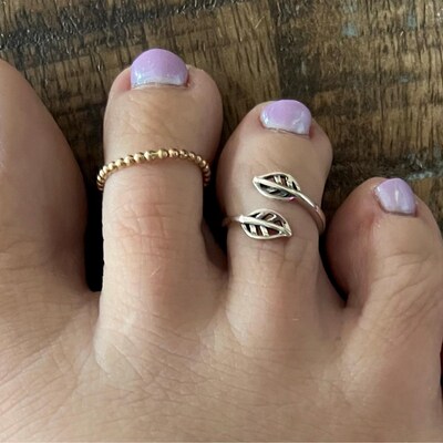 How to Find Your Adjustable Toe Ring Size - Etsy