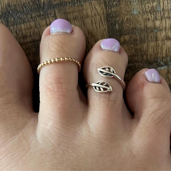 How to Find Your Adjustable Toe Ring Size - Etsy