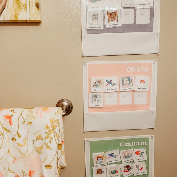 Editable Daily Rhythm Cards and Visual Schedule - Etsy
