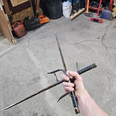 Viking Raven Head Hunting Knife With Sheath - Etsy