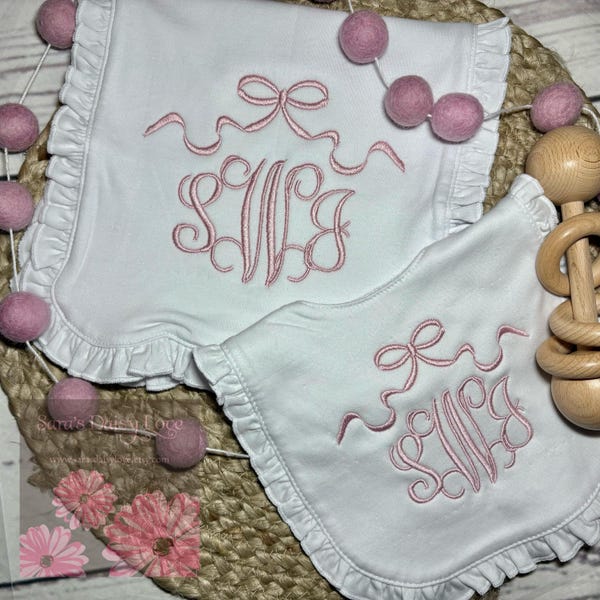 Heirloom Satin Long Bow Machine Embroidery Design - Etsy