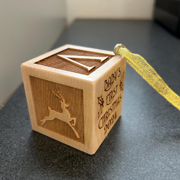 Baptism Block Christening Block Baptism Gift Christening Gift Keepsake ...
