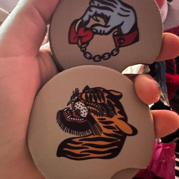 Hannya Mask Keychain - Tattoo Flash - Acrylic Keychain - American ...