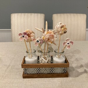 Seashell Beach Flower Arrangements - Etsy