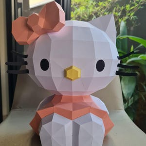 Golden Cup Papercraft PDF SVG Template for Winner Cup Papercraft, DIY ...