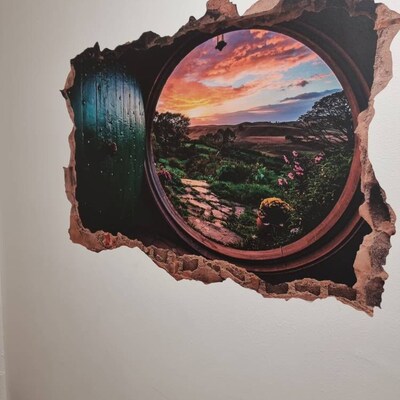 Wall Mural Vinyl Wallpaper Forest Landscape Wall Decor Peel and Stick ...