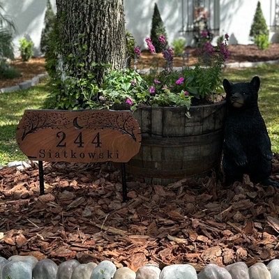 Custom Wood Signs, Outdoor Wooden Sign, Personalized Sign, Carved Wood ...