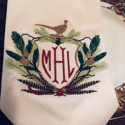 Palm Beach Crest Embroidery Design Digital Machine Embroidery Design ...