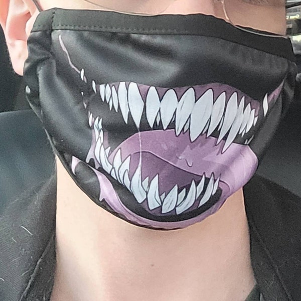 Monster Venom Dust Face Mask With Filter Pocket - Etsy