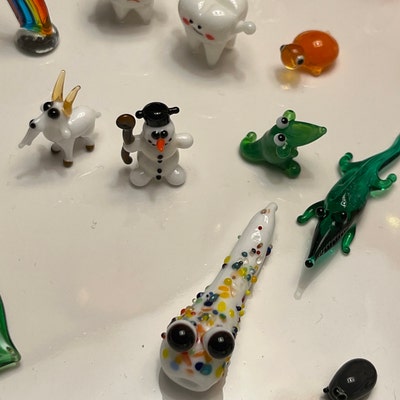 Slug, Miniature Slug, Glass Miniature, Fairy Garden Slug, Terrarium ...