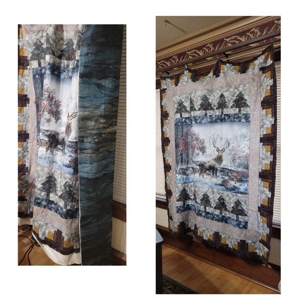 Mountain Elk Quilt Epattern, 5657-2e, Digital Pattern, Elk Panel Lap ...