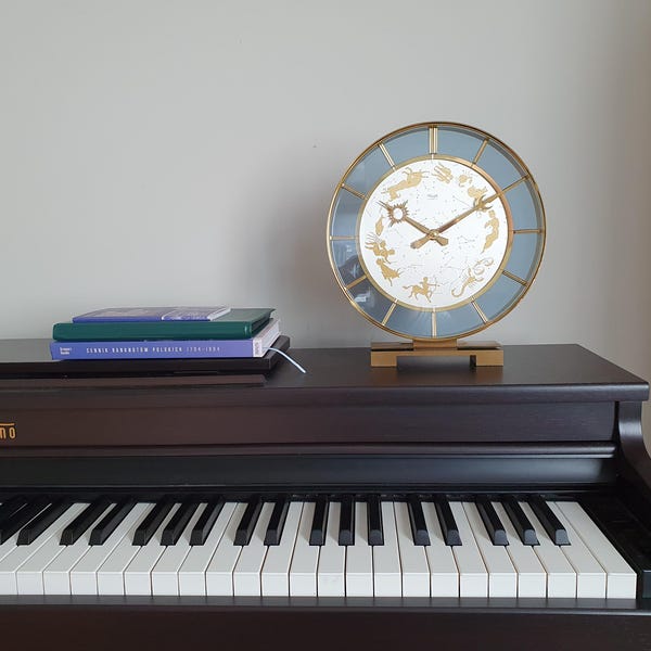 Stunning JUNGHANS Wall Clock Mid Century Modernism Germany Mcm Danish ...