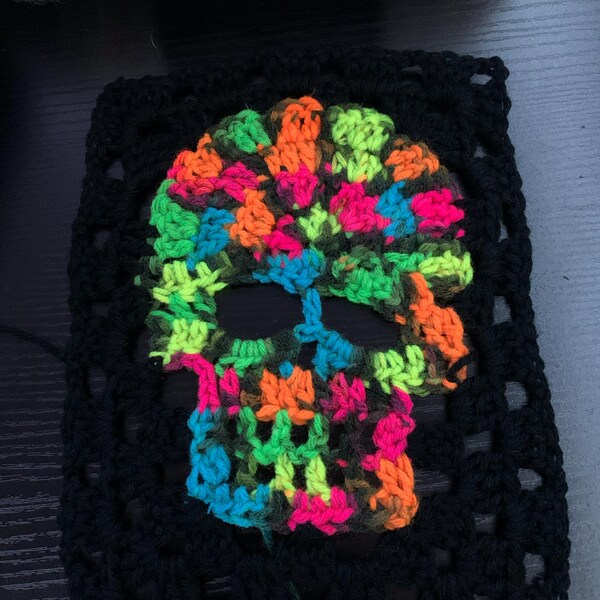 Handmade Crochet Skull Pants, Rave Wear, Comfy Clothes - Etsy