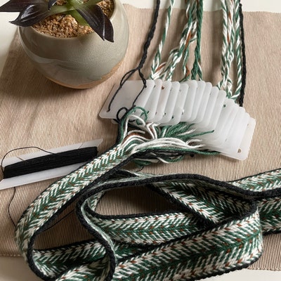 Tablet Weaving Kit, DIY Craft Kit Advanced, Complete Kit for Weaving a ...