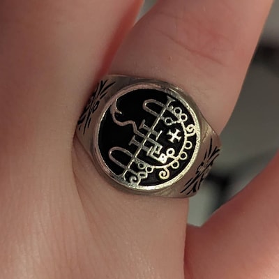 Count Furfur Goetia Ring-ars Goetia Demon Seals - Etsy
